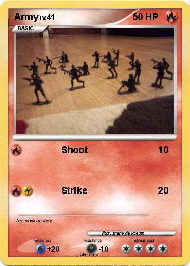 Pokémon Army 578 578 - Shoot - My Pokemon Card