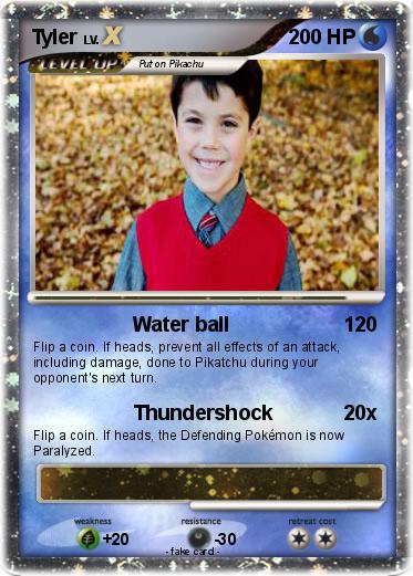 Pokémon Tyler 662 662 - Water ball - My Pokemon Card