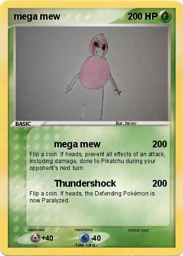 Pokémon mega mew 167 167 - mega mew - My Pokemon Card