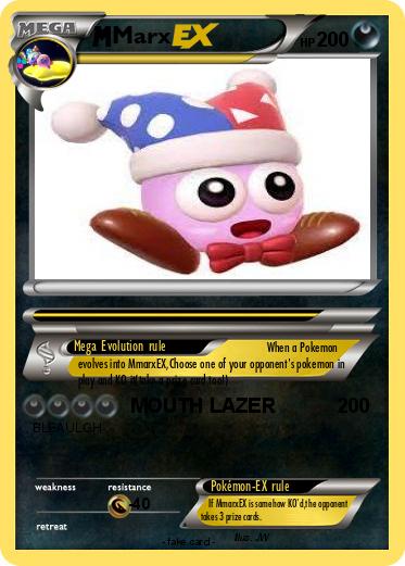 Pokémon Marx 342 342 - MOUTH LAZER - My Pokemon Card