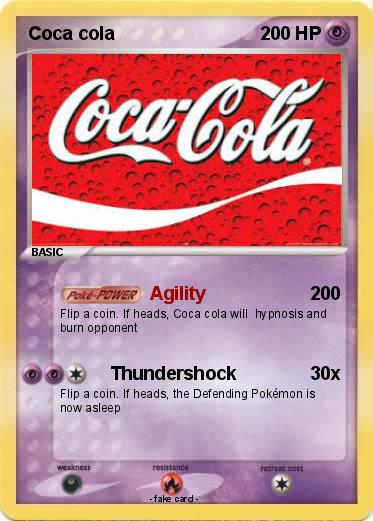 Pokémon Coca cola 249 249 - Agility - My Pokemon Card