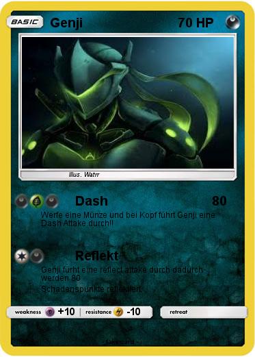 Pokémon Genji 175 175 - Dash - My Pokemon Card