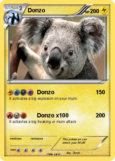 Pokémon Donzo - Donzo - My Pokemon Card