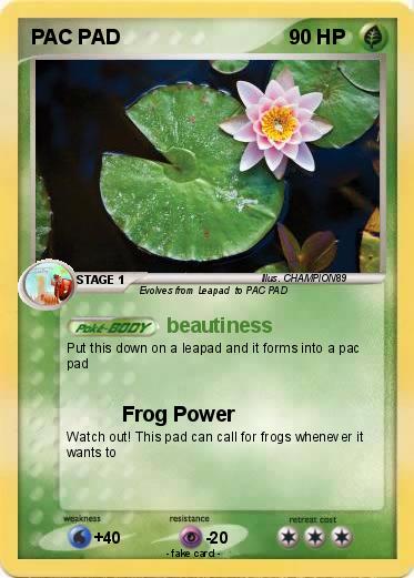 Pokémon PAC PAD - beautiness - My Pokemon Card