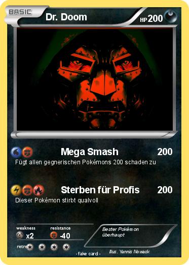 Pokémon Dr Doom 22 22 - Mega Smash - My Pokemon Card