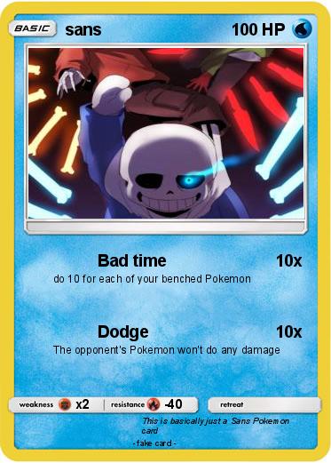 Pokémon sans 3347 3347 - Bad time - My Pokemon Card