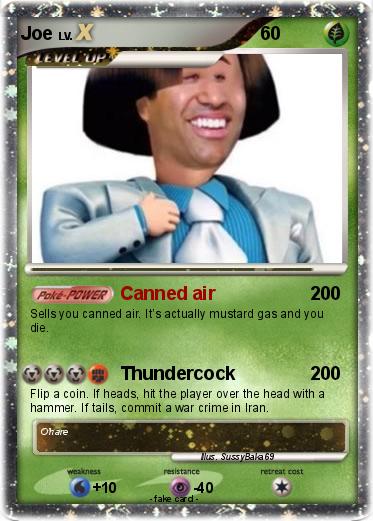 Pokémon Joe 1415 1415 - Canned air - My Pokemon Card