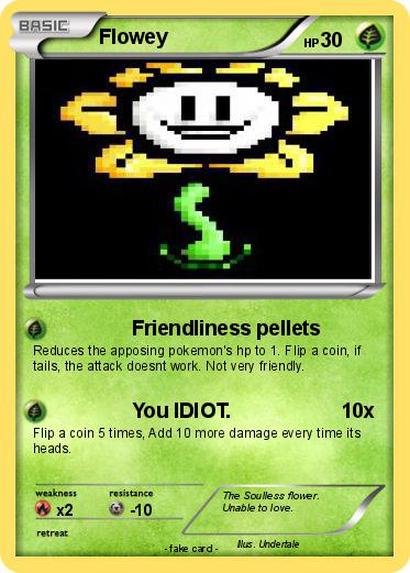 Pokémon Flowey 97 97 - Friendliness pellets - My Pokemon Card