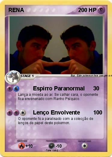 Pokémon RENA 39 39 - Espirro Paranormal - My Pokemon Card