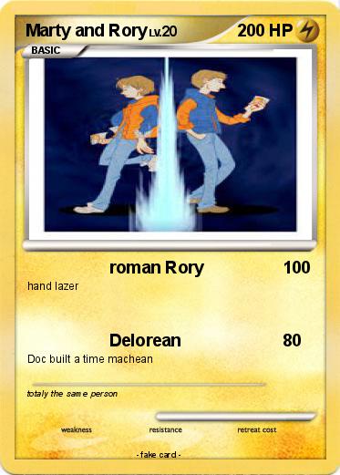 Pokémon Marty and Rory - roman Rory - My Pokemon Card