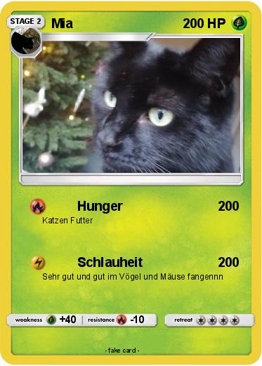 Pokémon Mia 321 321 - Hunger - My Pokemon Card