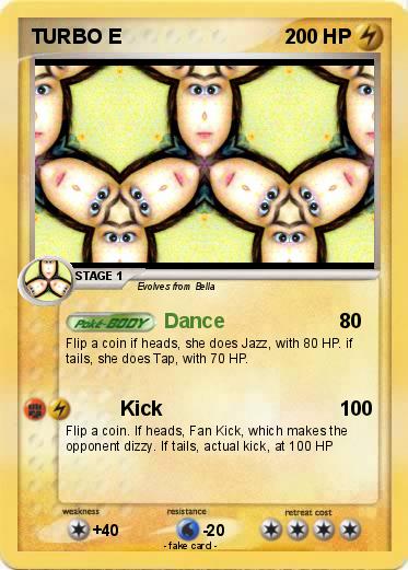 Pokémon TURBO E - Dance - My Pokemon Card