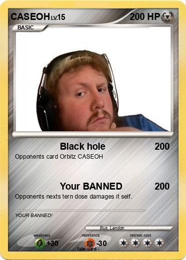Pokémon CASEOH 113 113 - Black hole - My Pokemon Card