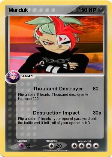 Pokémon Marduk - Thousand Destroyer - My Pokemon Card
