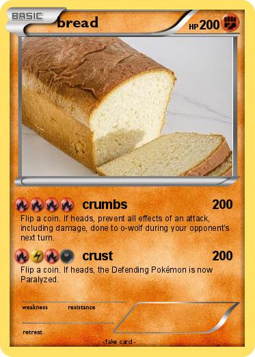 Pokémon bread 293 293 - crumbs - My Pokemon Card