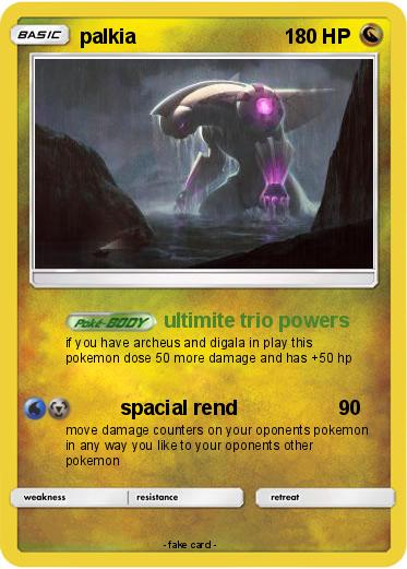 Pokémon palkia 4457 4457 - ultimite trio powers - My Pokemon Card