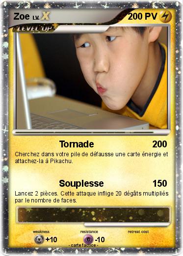 Pokémon Zoe 177 177 - Tornade - Ma carte Pokémon