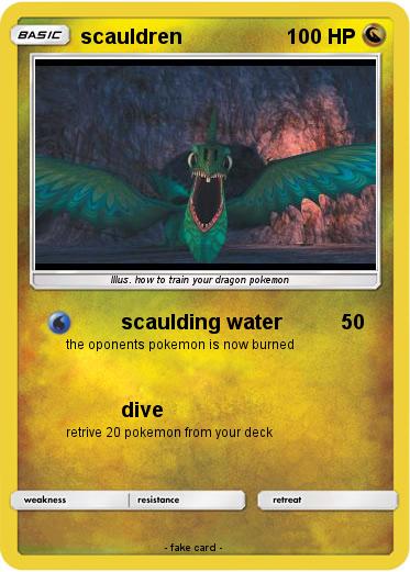 Pokémon scauldren - scaulding water - My Pokemon Card