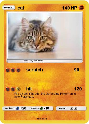 Pokémon cat 3300 3300 - scratch - My Pokemon Card