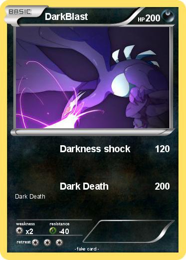 Pokémon DarkBlast 3 3 - Darkness shock - My Pokemon Card
