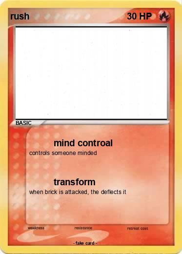 Pokémon brick 223 223 - mind controal - My Pokemon Card