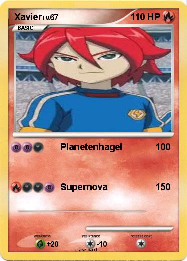 Pokémon Xavier 305 305 - Planetenhagel - My Pokemon Card