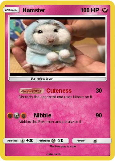 Pokémon Hamster 782 782 - Cuteness - My Pokemon Card