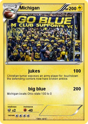 Pokémon Michigan 30 30 - jukes - My Pokemon Card