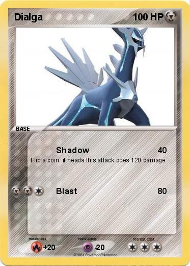 Pokémon Dialga 299 299 - Shadow - My Pokemon Card