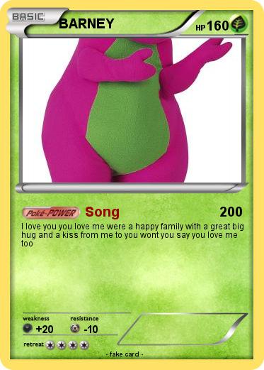 Pokémon BARNEY 799 799 - Song - My Pokemon Card