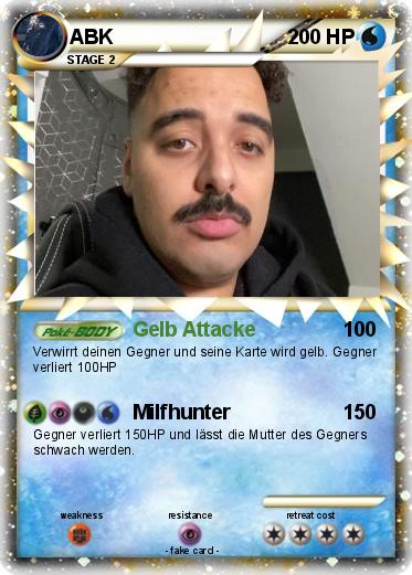 Pokémon ABK 2 2 - Gelb Attacke - My Pokemon Card