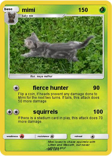 Pokémon mimi 833 833 - fierce hunter - Ma carte Pokémon