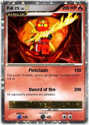 Pokémon Kai zx 110 110 - Fireclash - My Pokemon Card