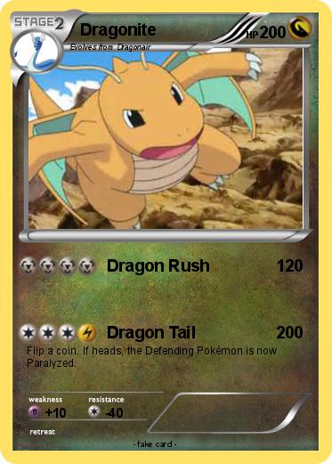 Pokémon Dragonite 874 874 - Dragon Rush - My Pokemon Card