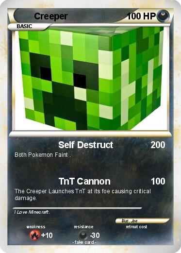 Pokémon Creeper 3356 3356 - Self Destruct - My Pokemon Card