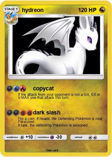 Pokémon hydreon 1 1 - copycat - My Pokemon Card