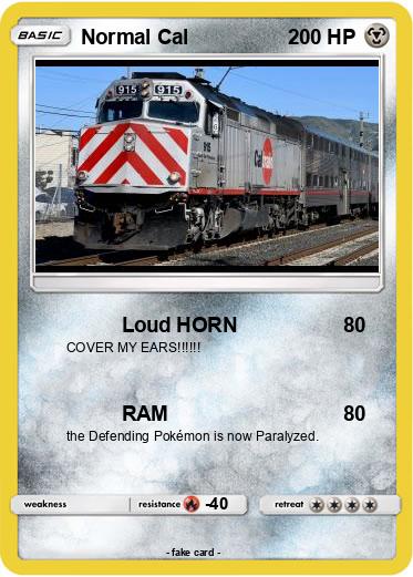Pokémon Normal Cal - Loud HORN - My Pokemon Card