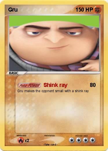 Pokémon Gru 15 15 - Shink ray - My Pokemon Card