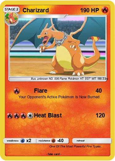 Pokémon Charizard 11578 11578 - Flare - My Pokemon Card