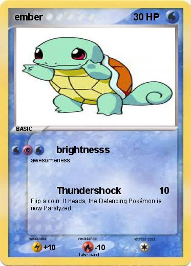 Pokémon ember 40 40 - brightnesss - My Pokemon Card