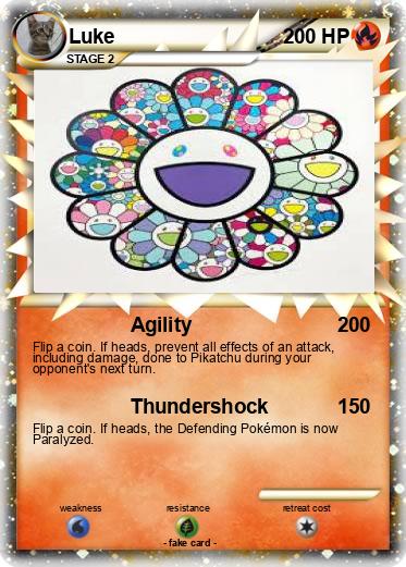 Pokémon Luke 1612 1612 - Agility - My Pokemon Card