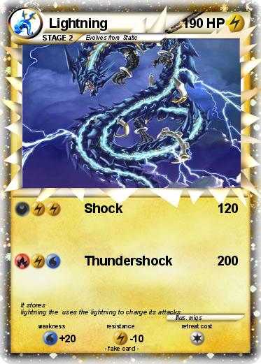 Pokémon Lightning 1511 1511 - Shock - My Pokemon Card