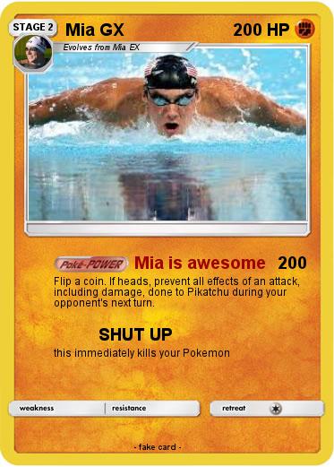 Pokémon Mia GX 2 2 - Mia is awesome - My Pokemon Card