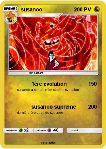 Pokémon susanoo 60 60 - 1ère evolution - Ma carte Pokémon
