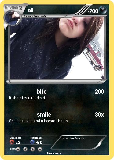 Pokémon ali 163 163 - bite - My Pokemon Card
