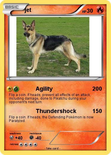 Pokémon jet 578 578 - Agility - My Pokemon Card