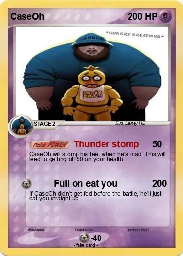 Pokémon CaseOh 69 69 - Thunder stomp - My Pokemon Card