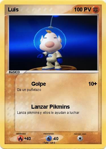 Pokémon Luis 279 279 - Golpe - Mi carta pokémon