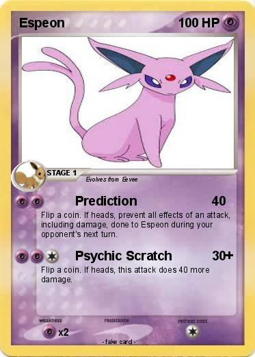 Pokémon Espeon 560 560 - Prediction - My Pokemon Card
