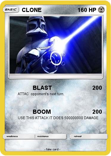 Pokémon CLONE 916 916 - BLAST - My Pokemon Card